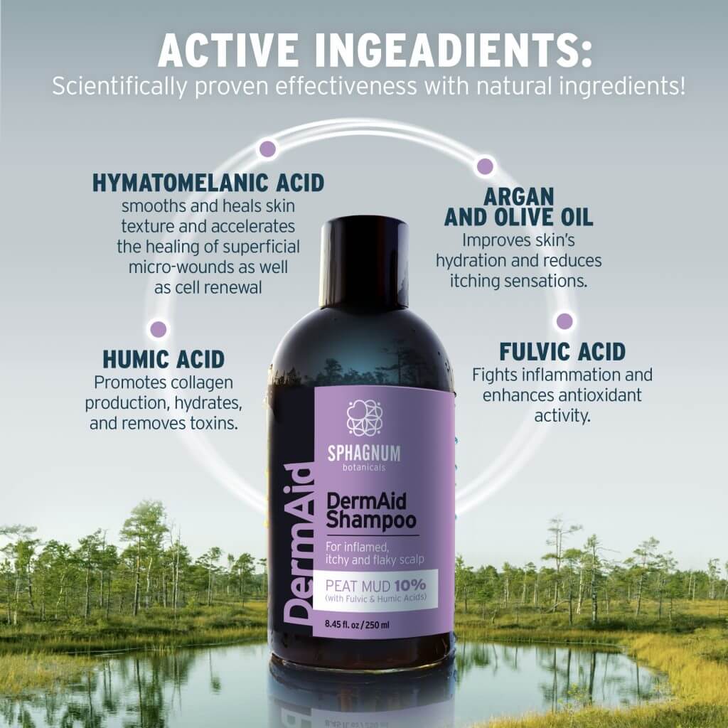 Natural DermAid Shampoo for seborrheic dermatitis - a sulfate-free ...